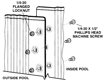How to Assemble your Above Ground Pool Wall Joints