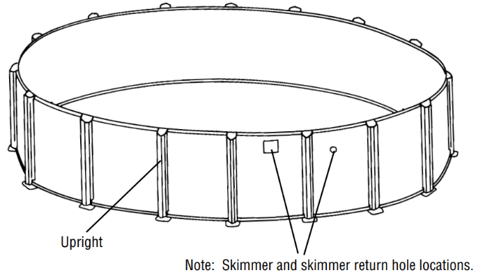 How to Assemble your Above Ground Pool Vertical Supports